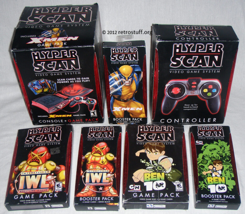 Card Games - Mattel HyperScan - retrostuff