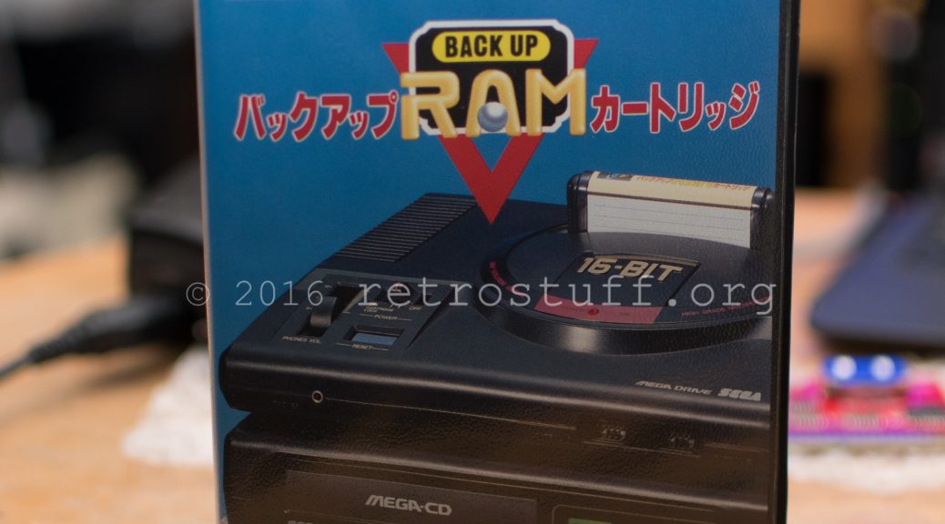 A New Battery for the Sega CD BackUp RAM Cart - retrostuff
