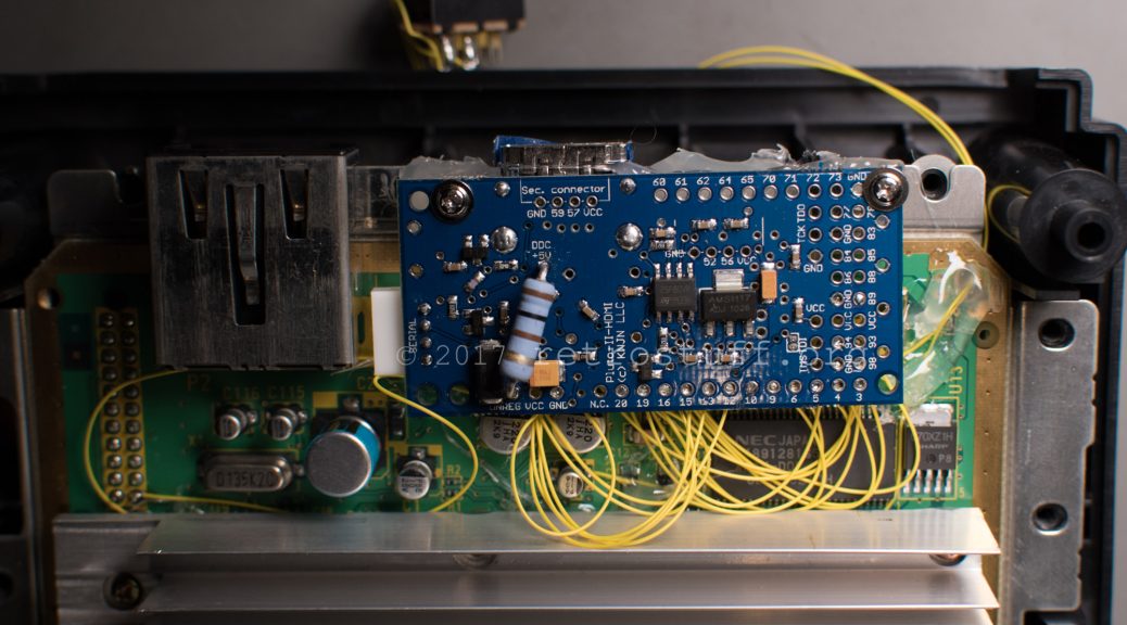 GameCube with GCVideo, Qoob Pro and IcedCube Case - retrostuff