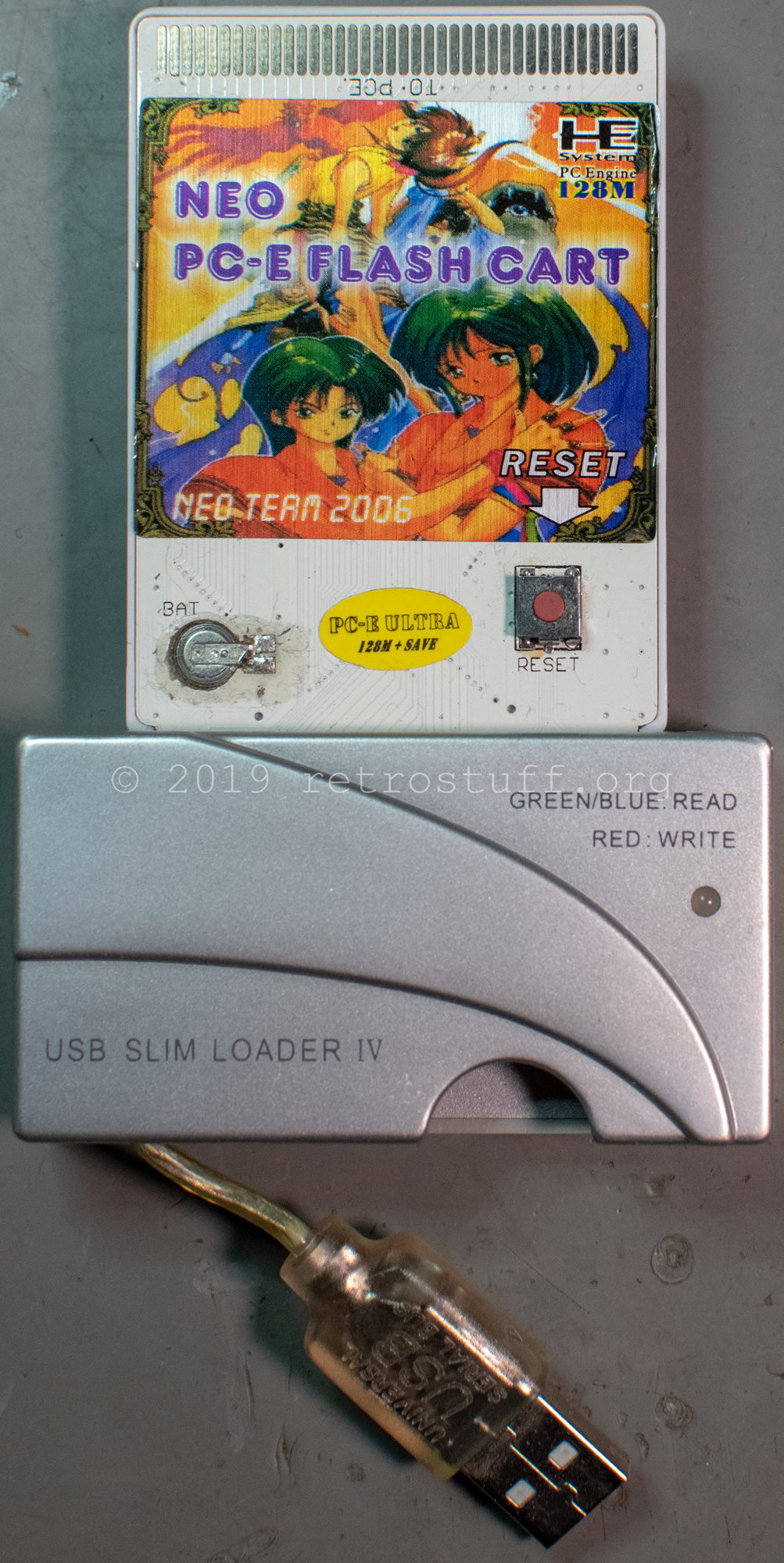 NEO Power PC-E 128M+SAVE Flash Cart Repair - retrostuff