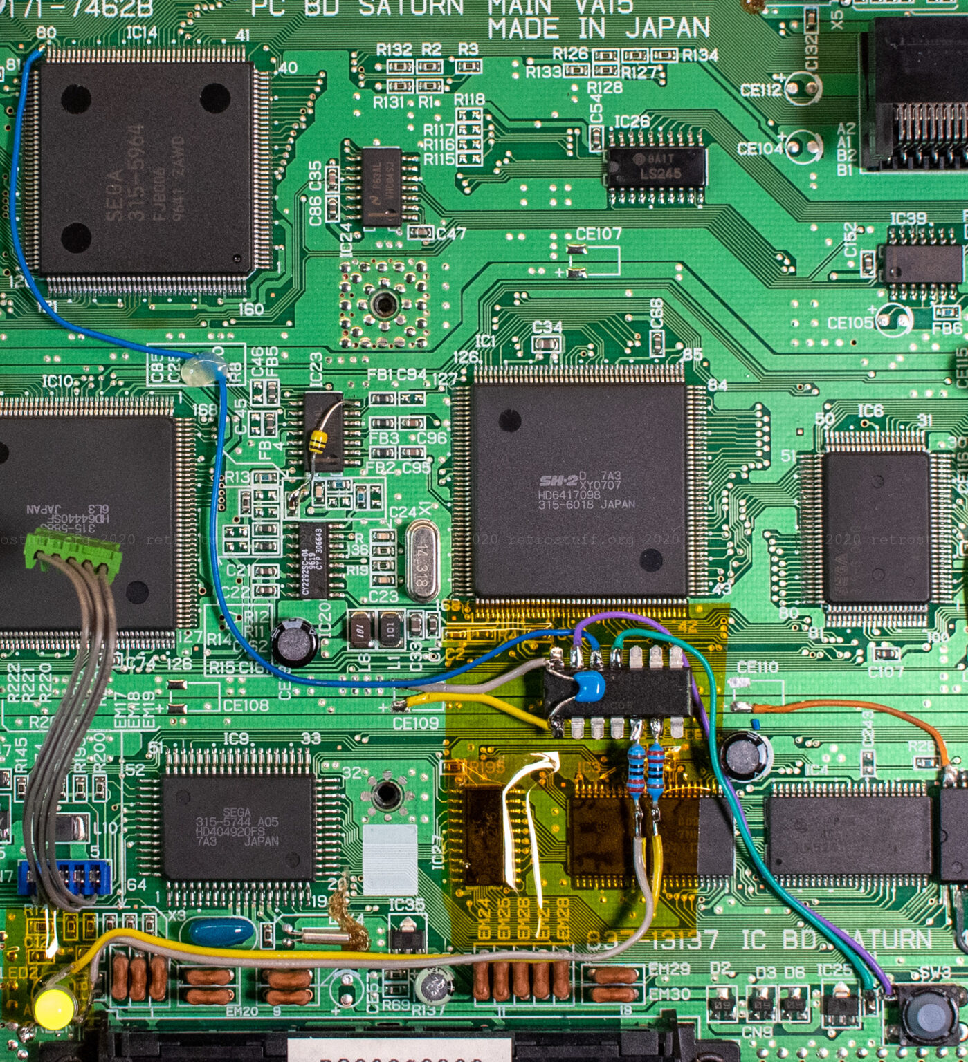 Sega Saturn Modifications - retrostuff