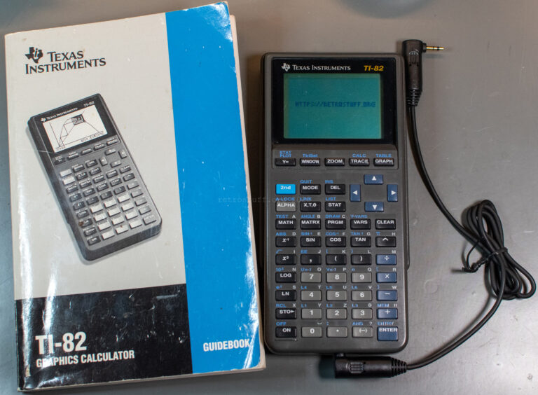 Texas Instruments TI-82 Serial Link on Windows 10 - retrostuff