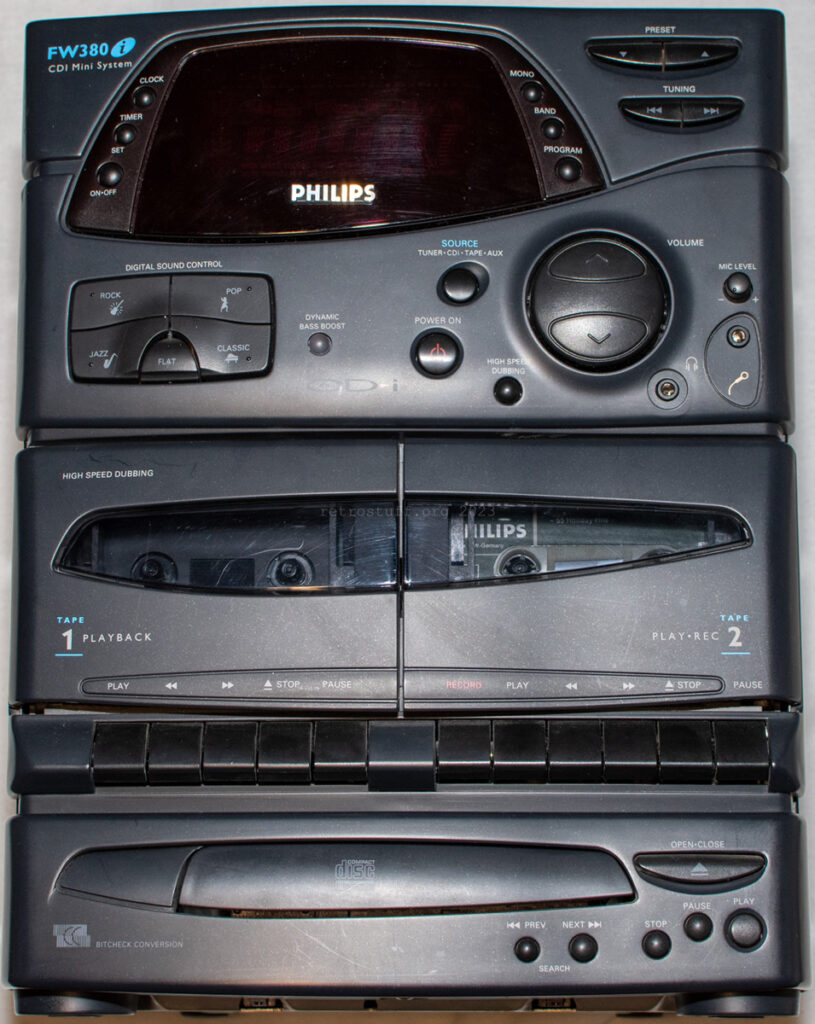 Philips FW380i Mini System Repair Part 1 - retrostuff