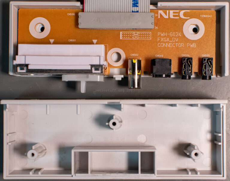 NEC PC-FXGA, PC-FXGA DOS/V, and its Breakout Box - retrostuff